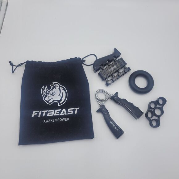 FitBeast | Other | Fitbeast Hand Grip Strengthener Workout Kit Forearm ...